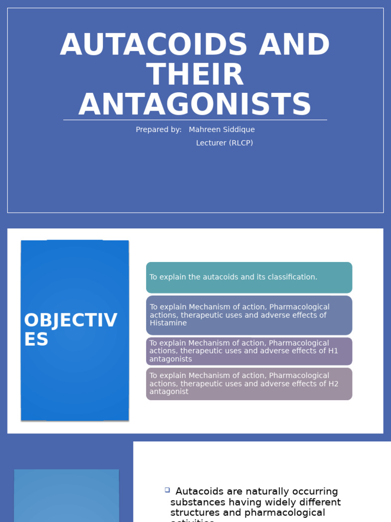 Histamine Its Antagonists | PDF | Vasodilation | Allergy