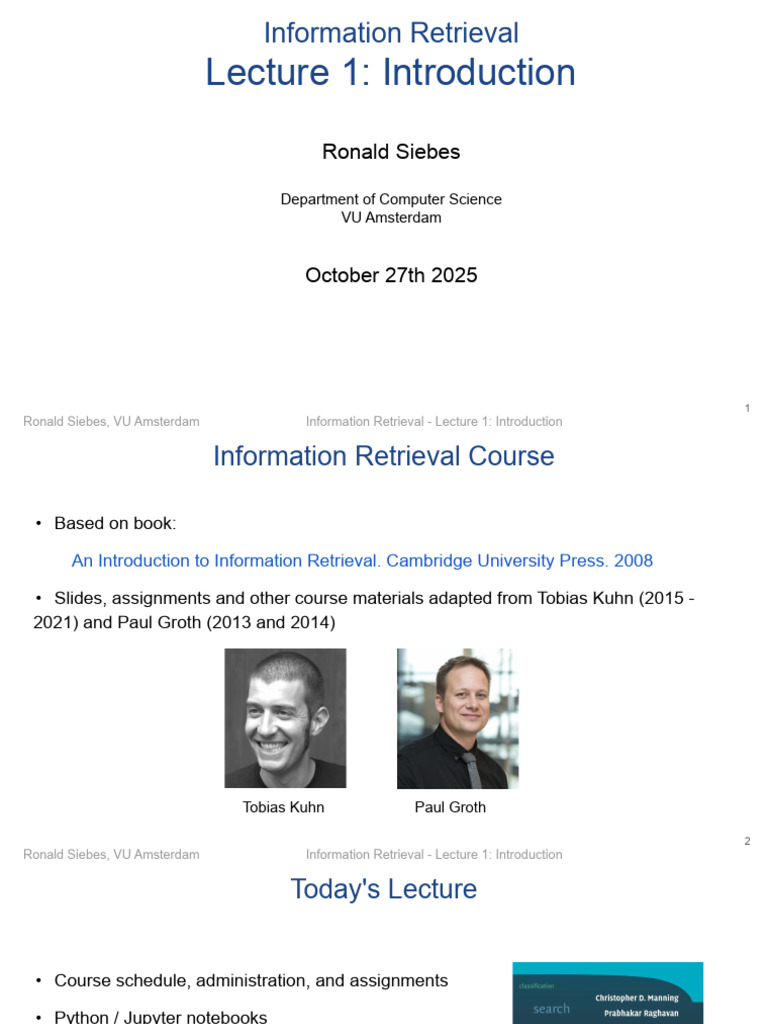 01-Introduction.pptx-3 | PDF | Information Retrieval | Computing
