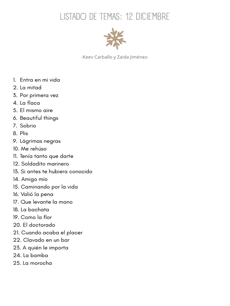 Listado de Temas-3 | PDF