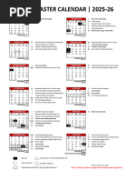 Hawaii DOE School Calendar 2025-26 | PDF | Academic Term ...