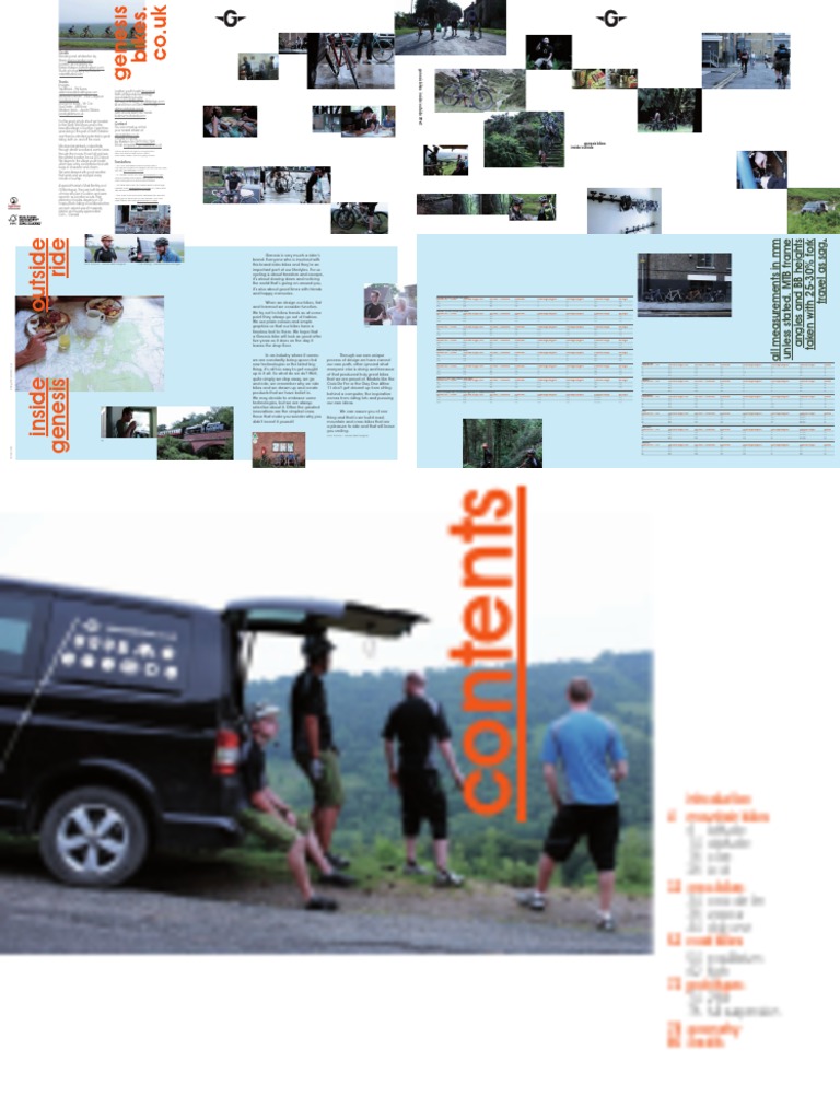 Genesis Cat 2012 Web | PDF | Road Vehicles | Human Powered Vehicles