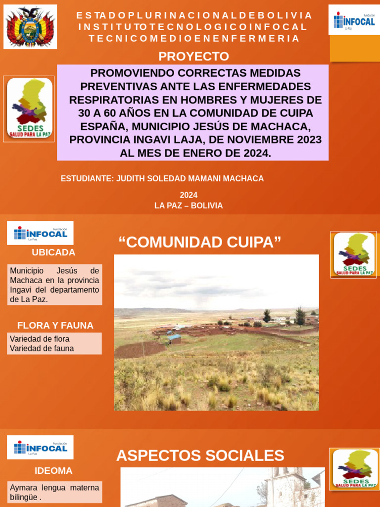 Prevención de Enfermedades Respiratorias en Cuipa | PDF