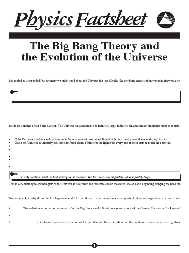 220 Big Bang | PDF | Universe | Redshift