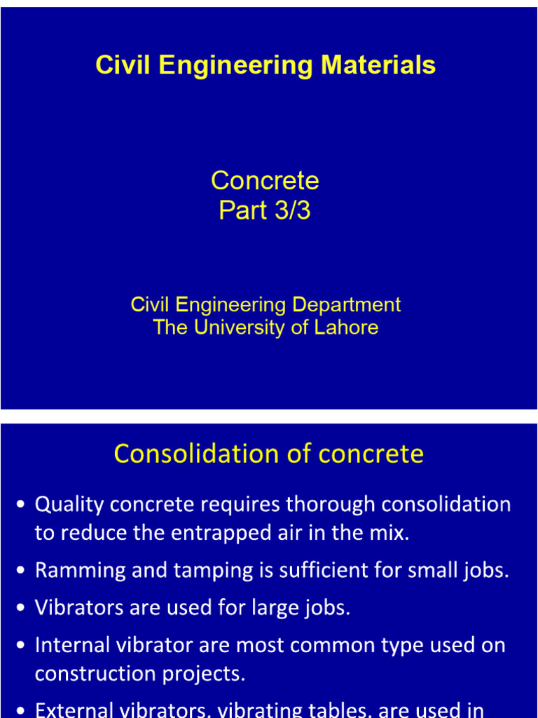 10-Concrete Part 3 | PDF