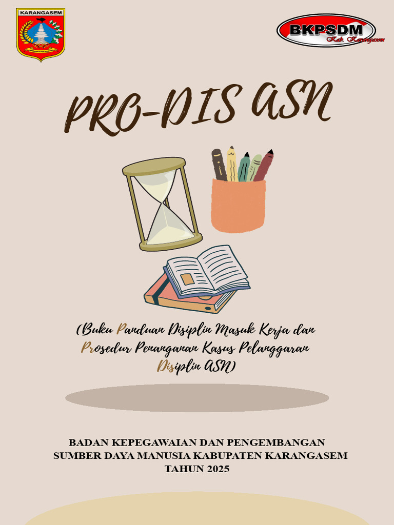 Panduan Disiplin ASN Karangasem 2025 | PDF