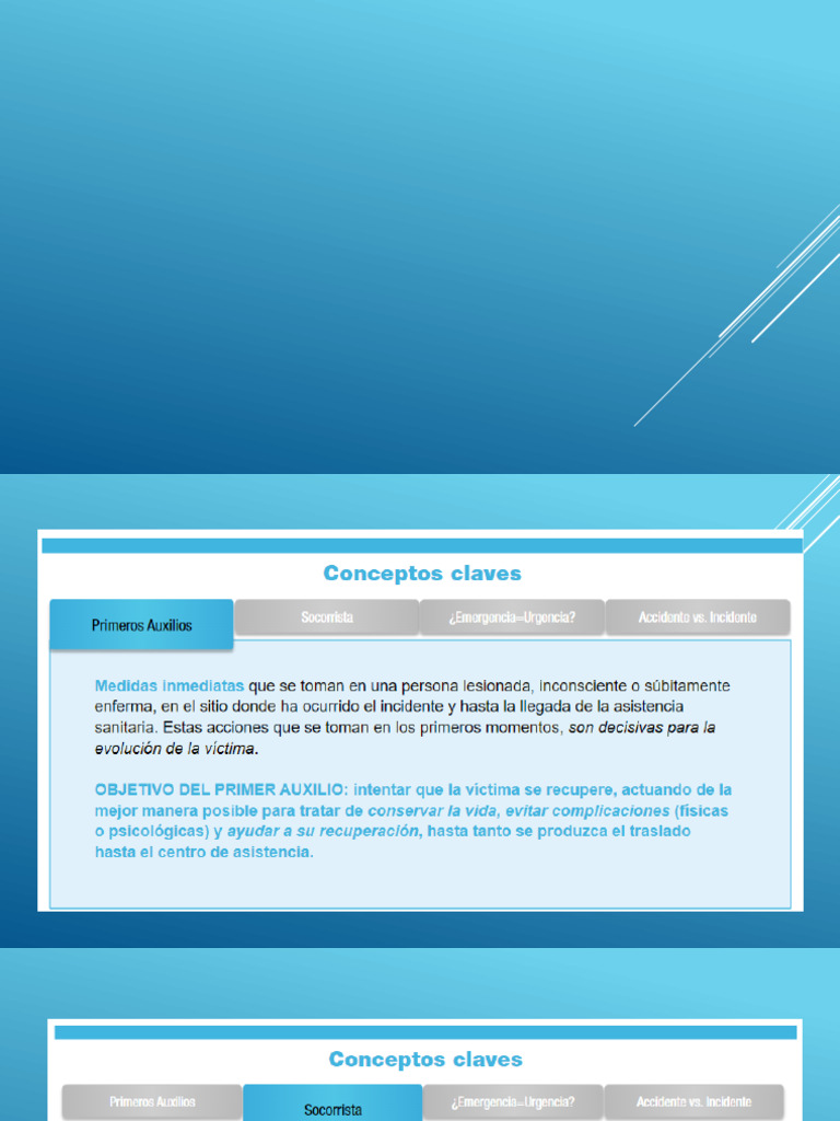 Primeros Auxilios PREVENCION Curso | PDF
