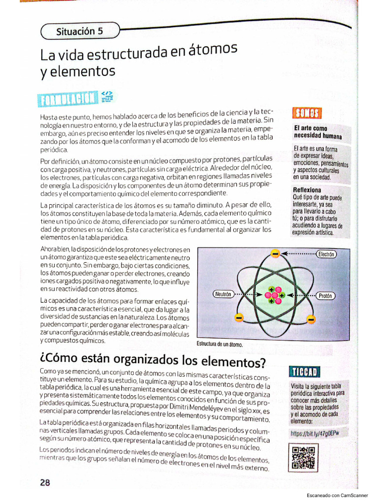 2.1 Atomos y Elementos | PDF