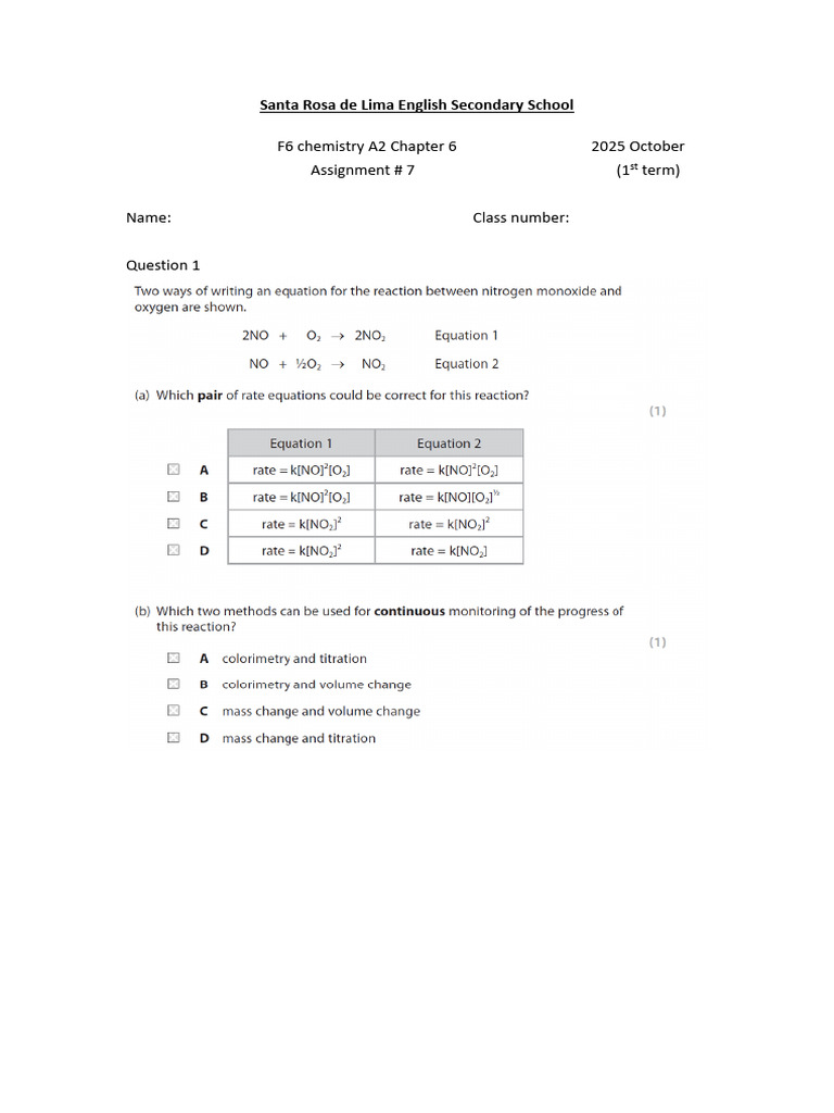 7 - A2 Chapter 6 CP1 | PDF