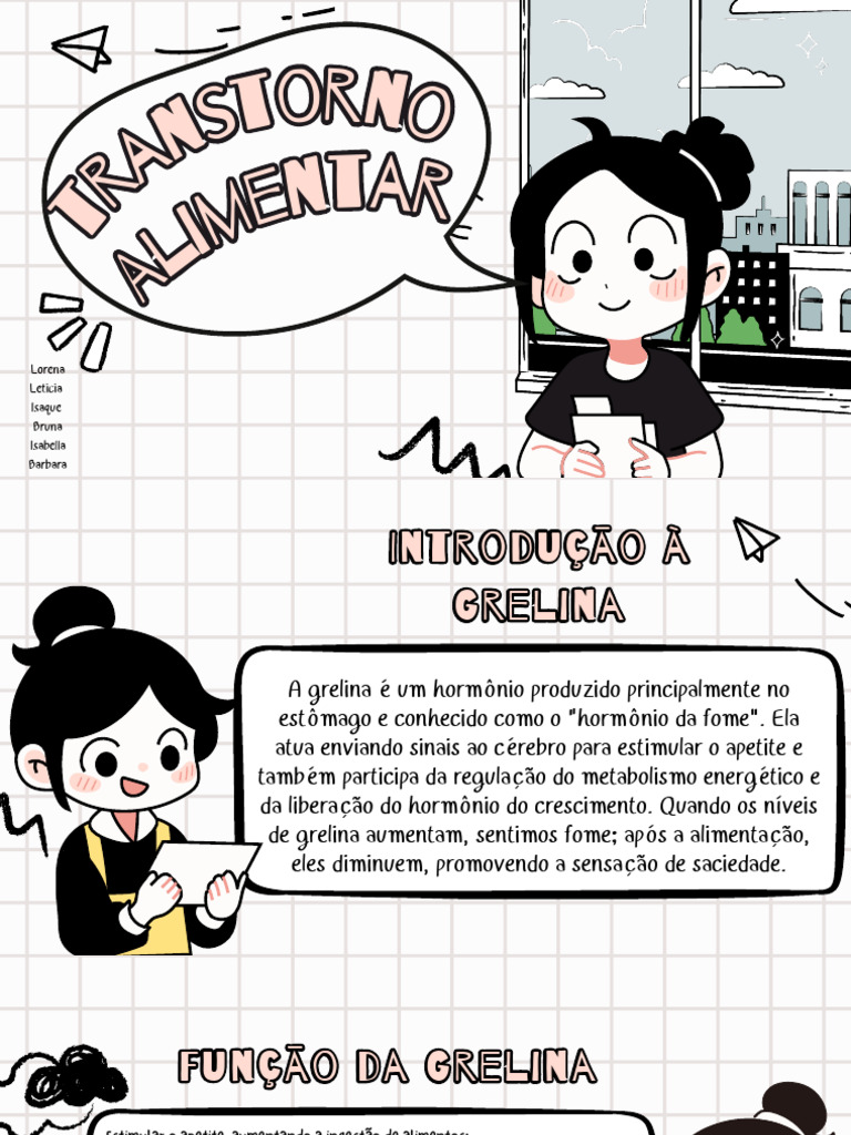 Grelina e Transtornos Alimentares | PDF | Bulimia nervosa | Distúrbio ...