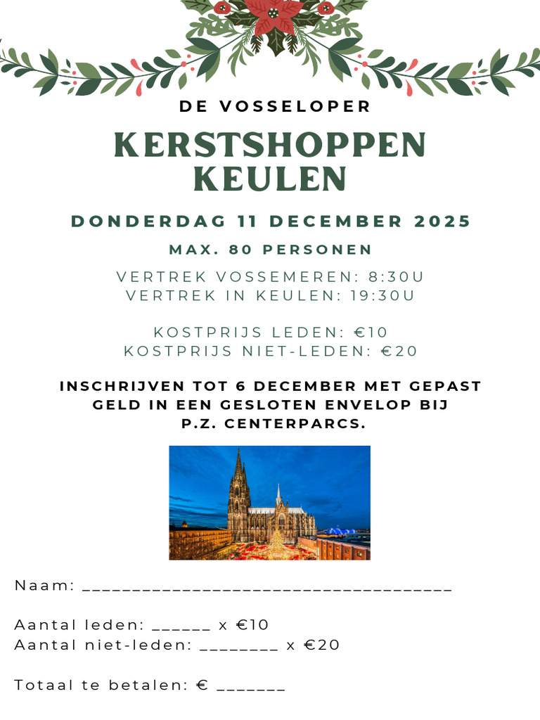 Kerstshoppen 2025 | PDF