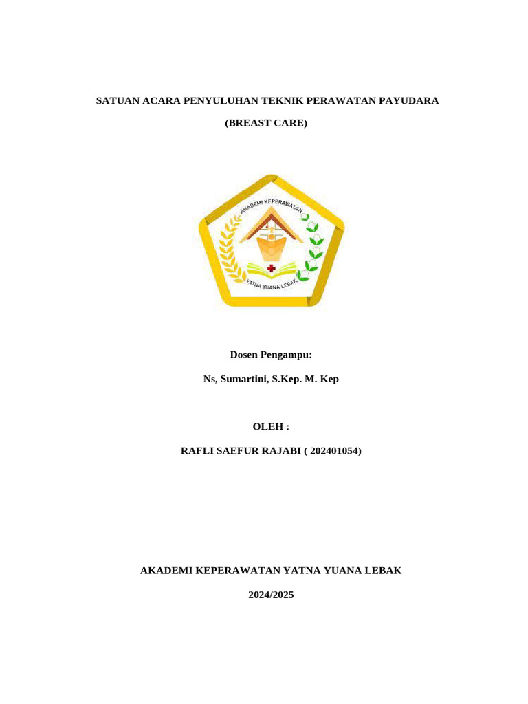 Sap Promkes Rafli Saefur Rajabi | PDF