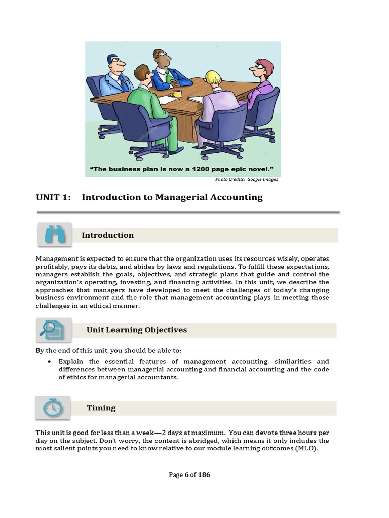 UNIT-1-Intro-to-Man.-Acctg | PDF | Sarbanes–Oxley Act | Management ...