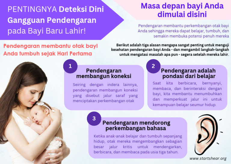 Deteksi Dini Gangguan Pendengaran Bayi | PDF