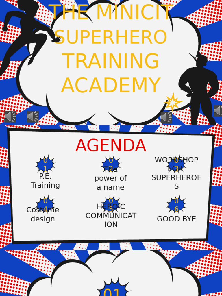 Minicit Superhero Training Agenda | PDF
