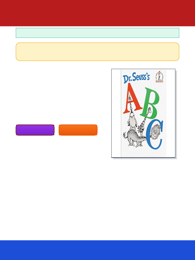 RANDOM HOUSE DR SEUSS ABC Set of 12 Dr Seuss ebook prototype ebook ...