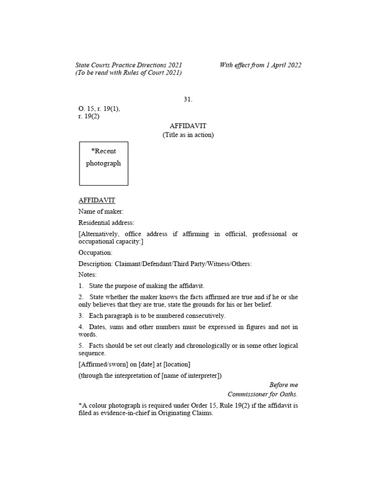 Form 31 | PDF