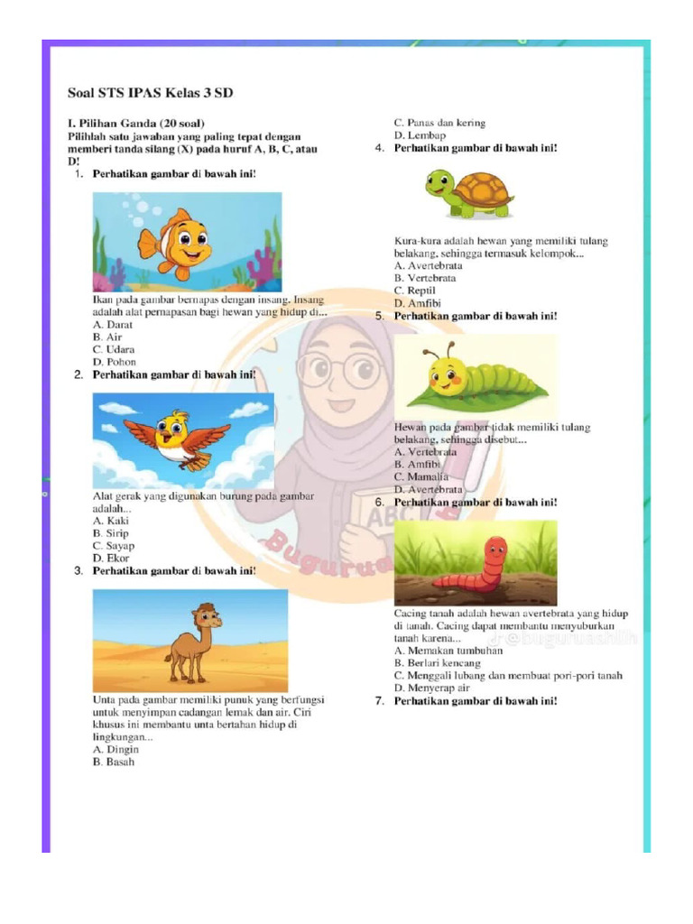 IPAS Latihan Soal ASTS | PDF