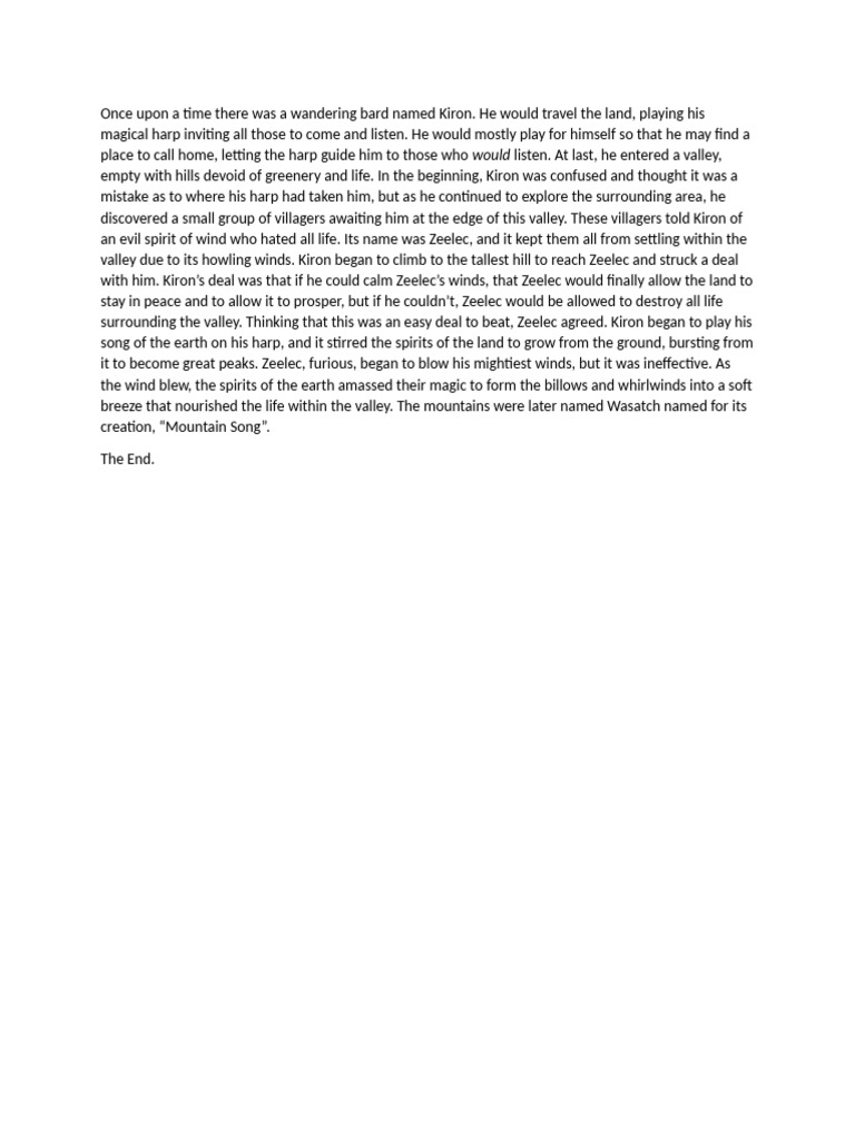 Wasatch Myth | PDF