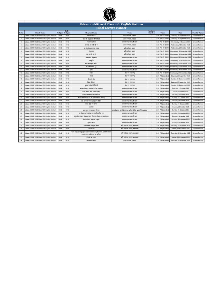 68c9abf3aed281f954bc95c2_##_Hindi _ Lecture Planner __ Udaan 2.0 MP ...