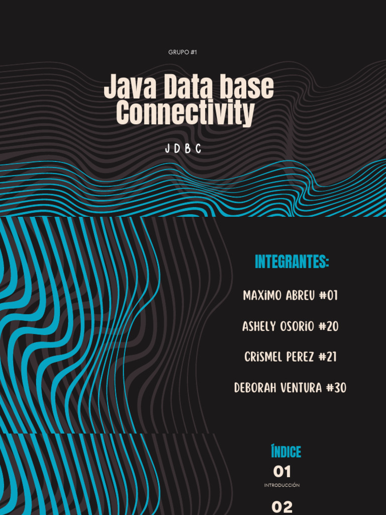 Presentacion JDBC | PDF | Java (lenguaje de programación) | Bases de datos