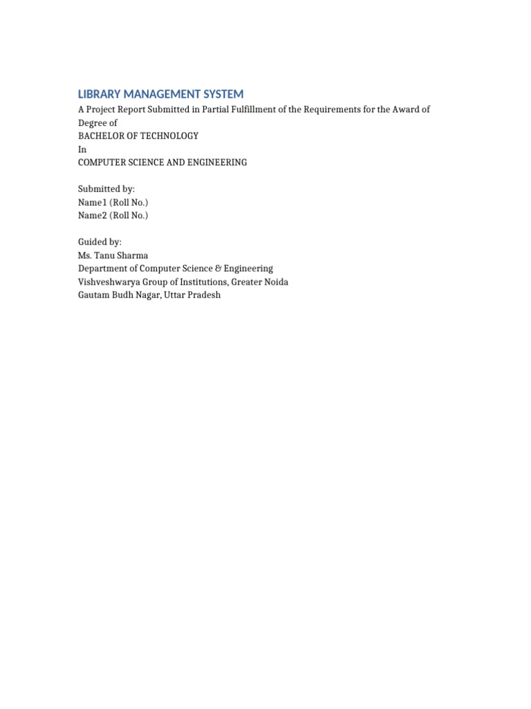 Web-Based Library Management System | PDF | Databases | Modular Programming