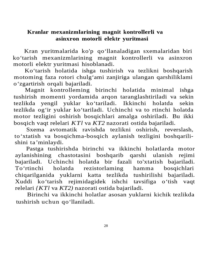 Maruza 4 Kran - Magnit.kontrol. | PDF