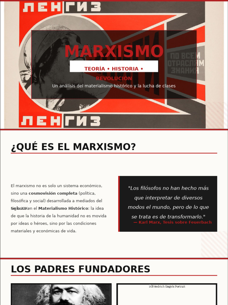 Análisis del Marxismo y su Impacto | PDF | Karl Marx | marxismo