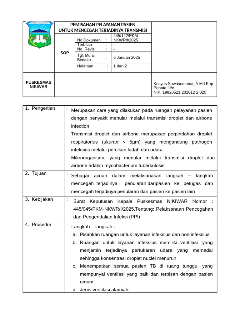 Sop Baru | PDF