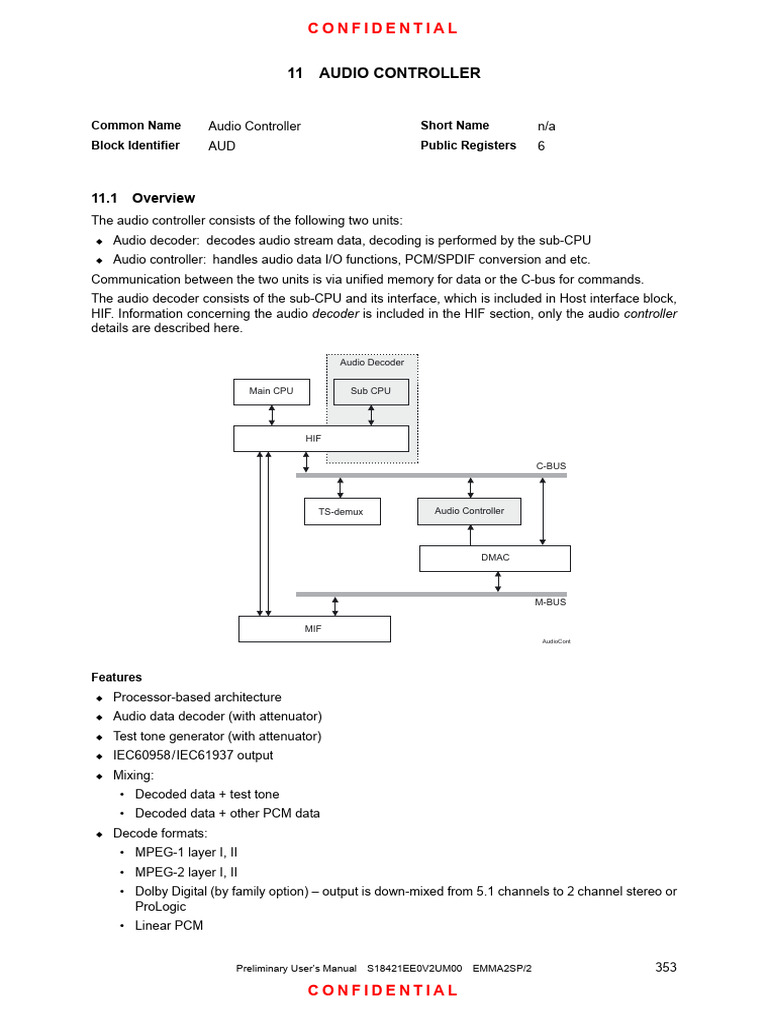 Audio Controller User Manual | PDF | Input/Output | Digital Audio