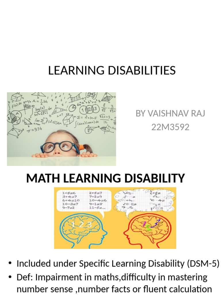 Understanding Learning Disabilities | PDF | Dyslexia | Cognition