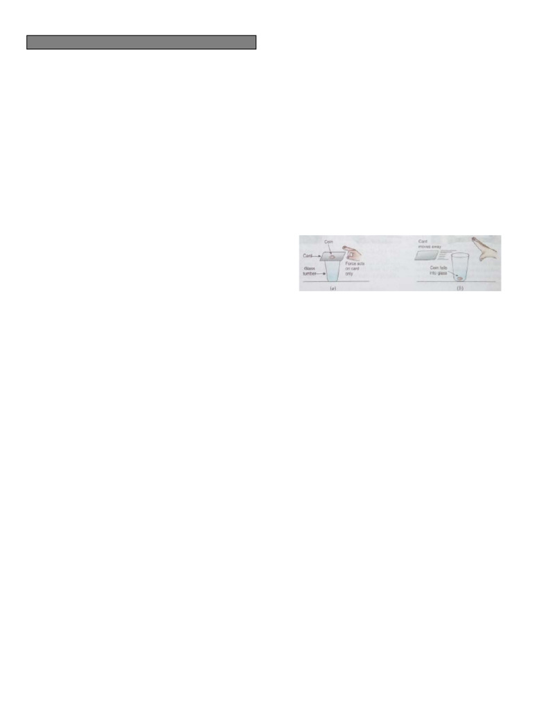 Understanding Force and Motion Laws | PDF | Force | Inertia