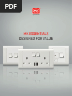 MK Essentials Floorbox Specifications | PDF | Electrical Wiring ...