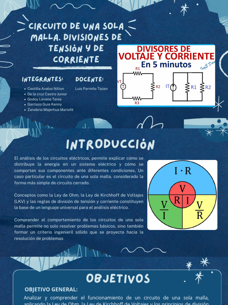 Presentación Fisica II (1) | PDF | Red eléctrica | voltaje