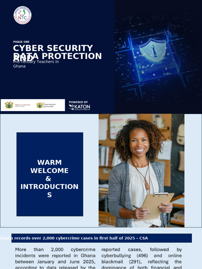 Cybersecurity for Ghanaian Teachers | PDF | Security | Computer Security