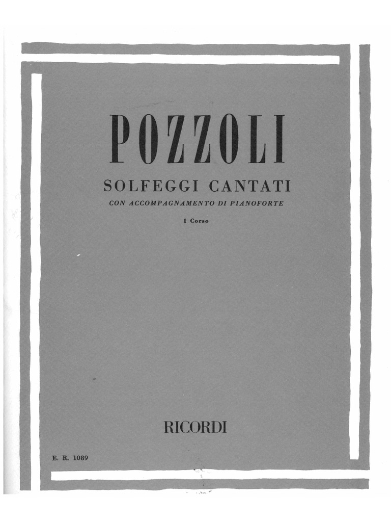 Pozzoli 1 Corso | PDF
