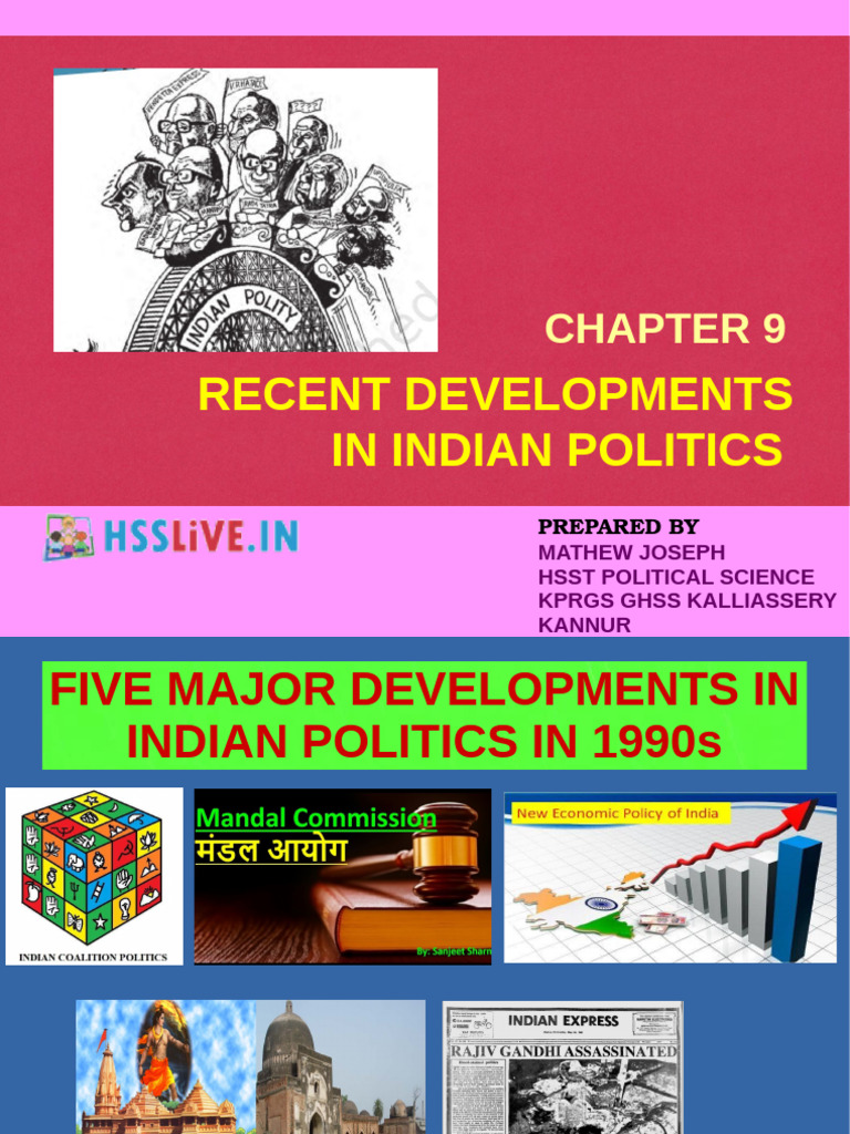 Recent Trends in Indian Politics | PDF | Politics Of India