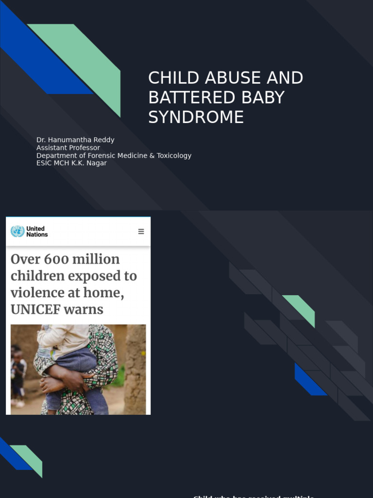 Understanding Battered Baby Syndrome | PDF | Diseases And Disorders
