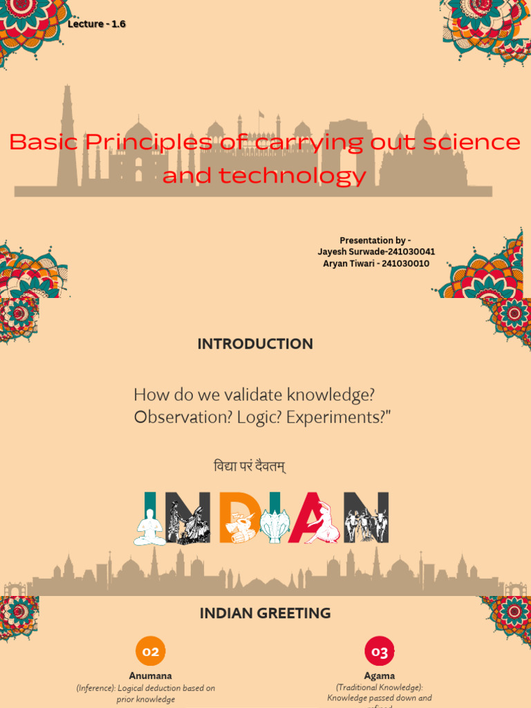 1.6 - Basic Principles of Carrying Out Science and Technology | PDF ...