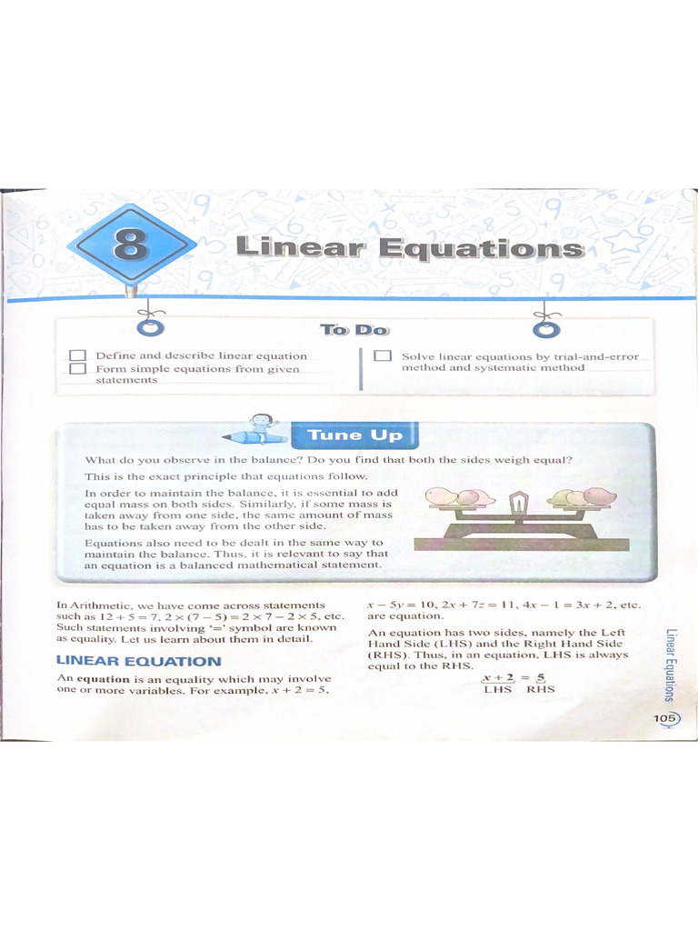 Linear Equations | PDF
