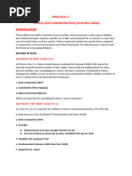 Stork Balance Stand Test Procedure | PDF | Sports | Recreation