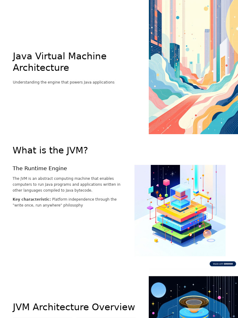 Java Virtual Machine Architecture Explained | PDF | Java Virtual ...
