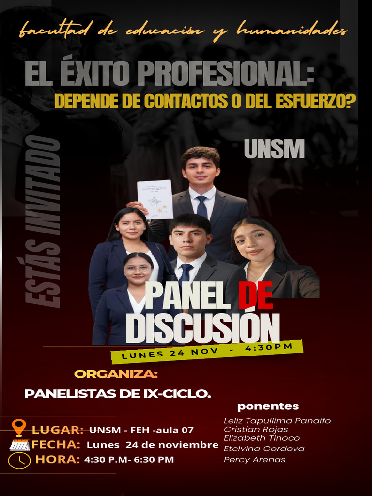 Panel Discusión | PDF