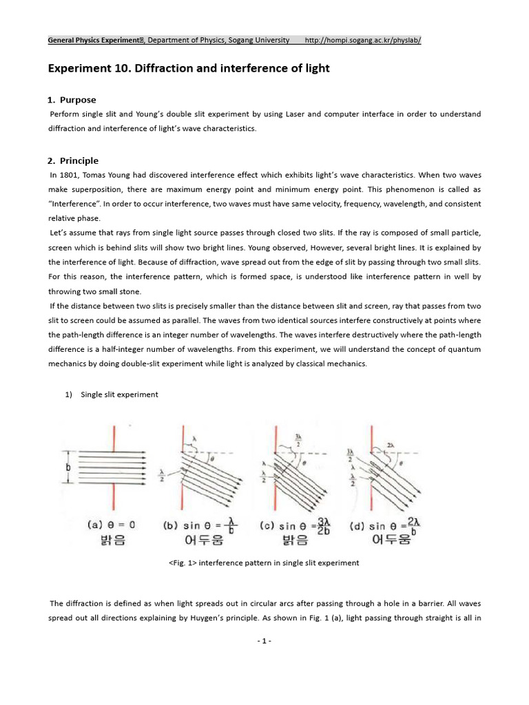 ENG10 | PDF | Diffraction | Wavelength