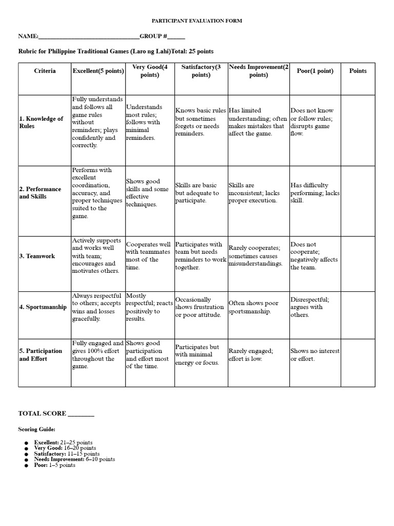 Participant Evaluation Form.docx 20250811 084019 0000 | PDF | Psychological Concepts ...