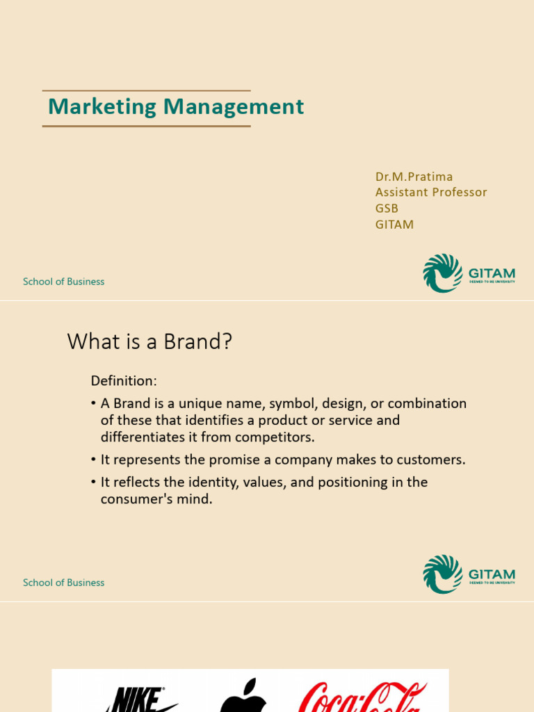 MM Unit 3 Brand and Brand Equity | PDF
