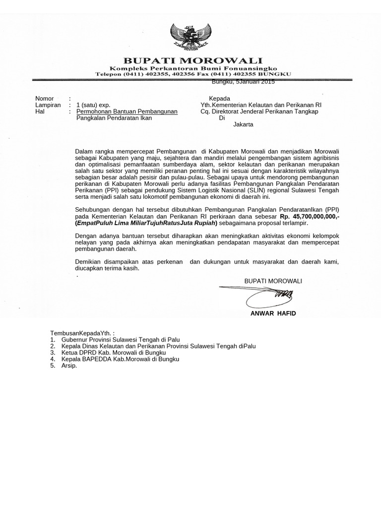 Surat Bupati PPI | PDF