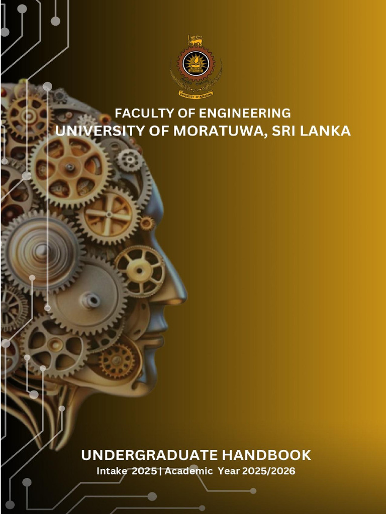 University of Moratuwa Engineering Handbook | PDF