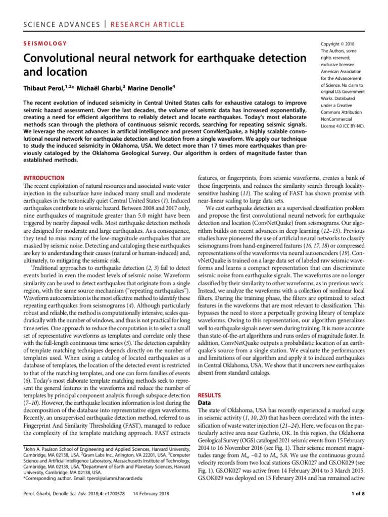 AI-Powered Earthquake Detection System | PDF | Seismology | Earthquakes