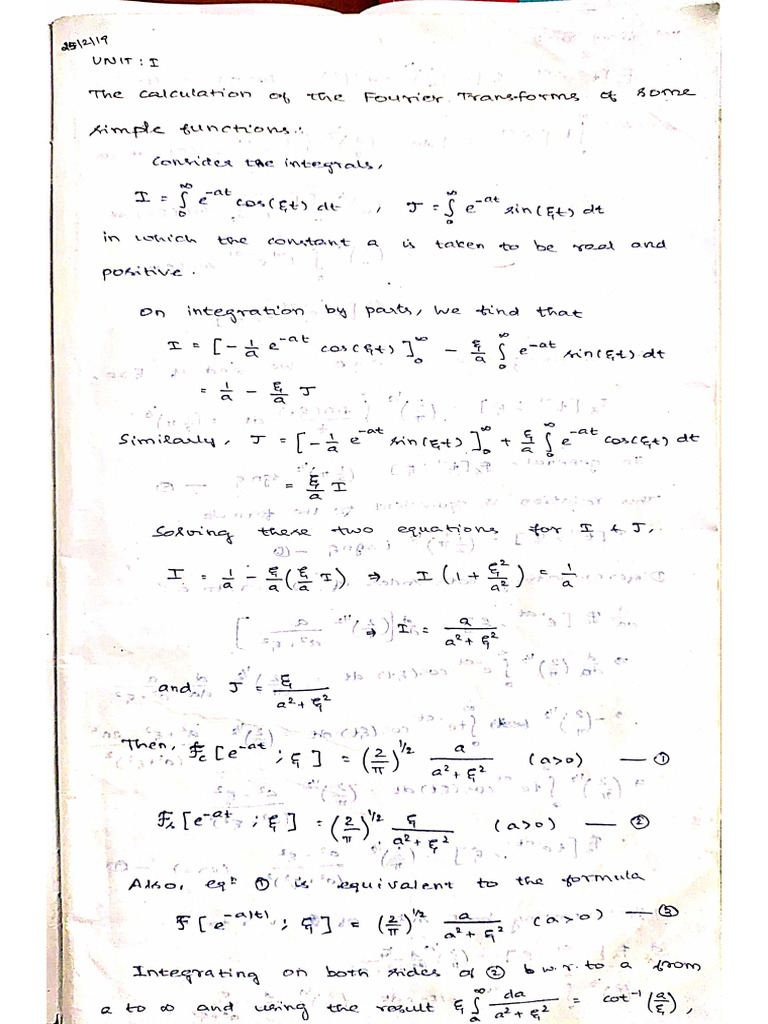 Mathematical Methods Note PDF-1 | PDF
