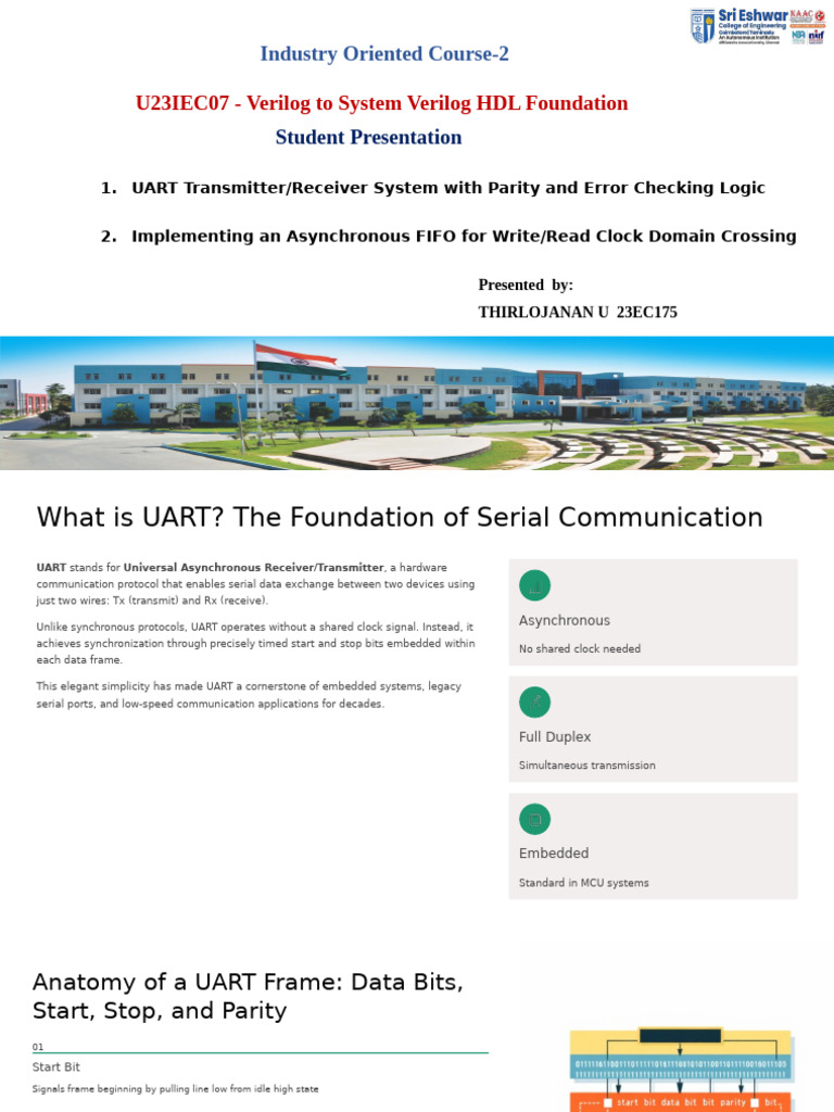 Presentation Front Page | PDF | Computer Engineering | Computing